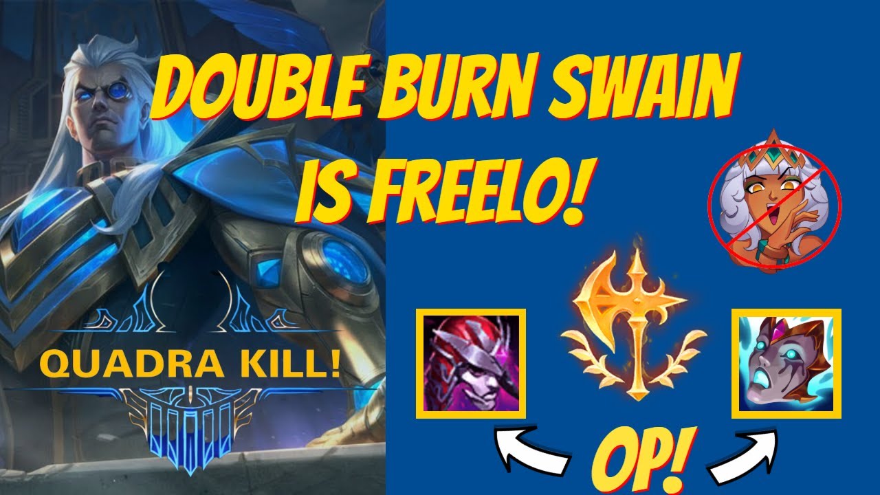 S11 Double Burn Swain is broken | Best Runes/Build | Swain Guide - YouTube