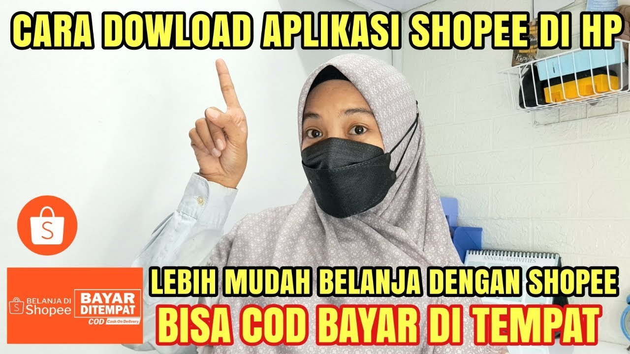 CARA DOWLOAD APLIKASI SHOPEE DI HP TERBARU - YouTube