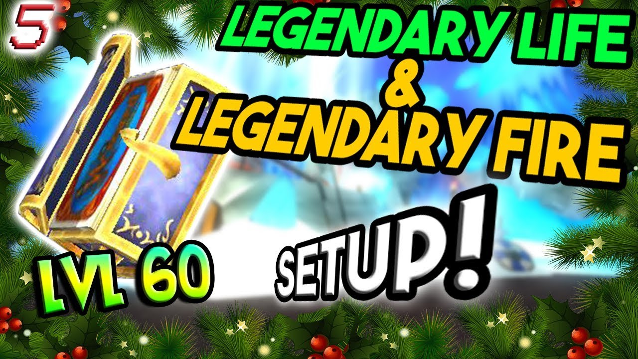 Wizard101: Legendary Life and Fire Gear&Deck Setup! | THE 12 DAYS OF ...