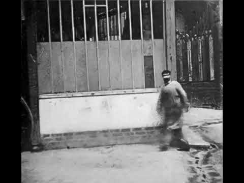 1887 Man Walking Around a Corner, Louis Le Prince (16 lens camera ...