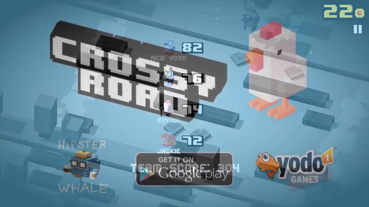 Crossy Road Multiplayer Trailer - YouTube