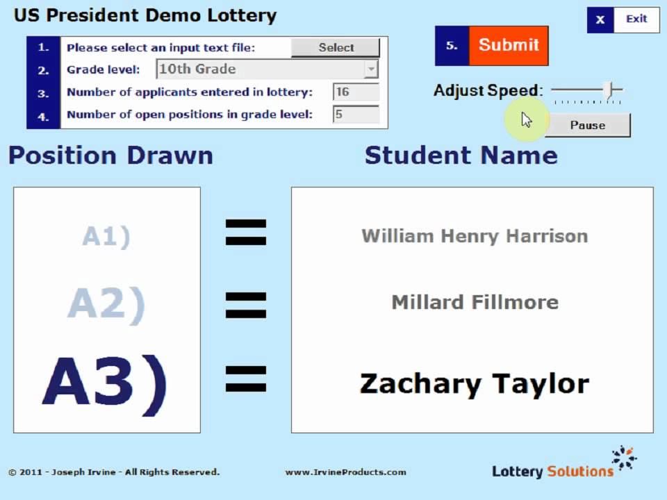 Charter School Lottery Software - Still Drawing Numbers by Hand? - YouTube