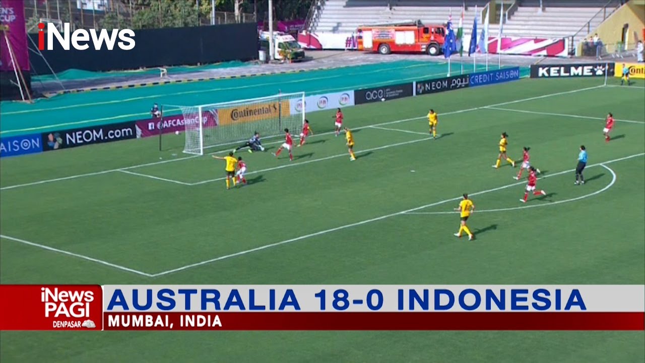 Timnas Putri Indonesia Kena Bantai Australia 18-0 di Laga Piala Asia ...