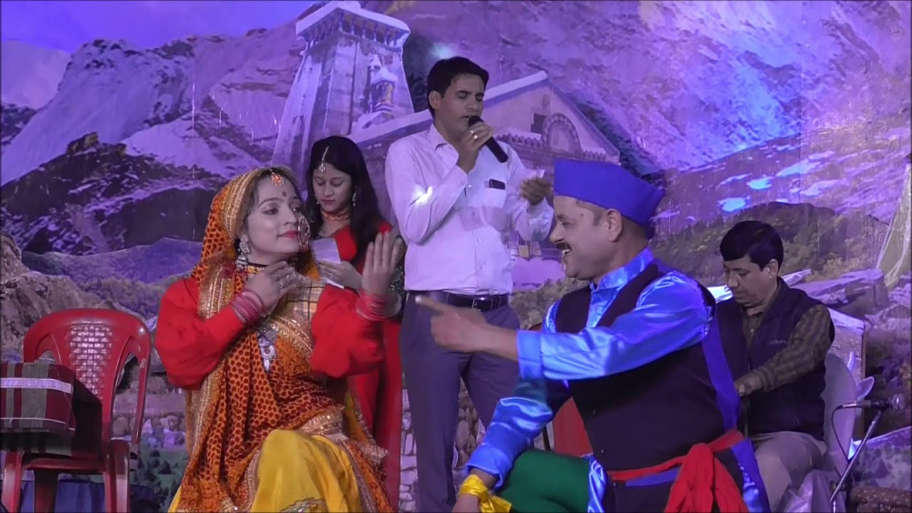 A Kumaoni Folk Dance by Parvatiya Mahaparishad Gomti Nagar Branch at ...