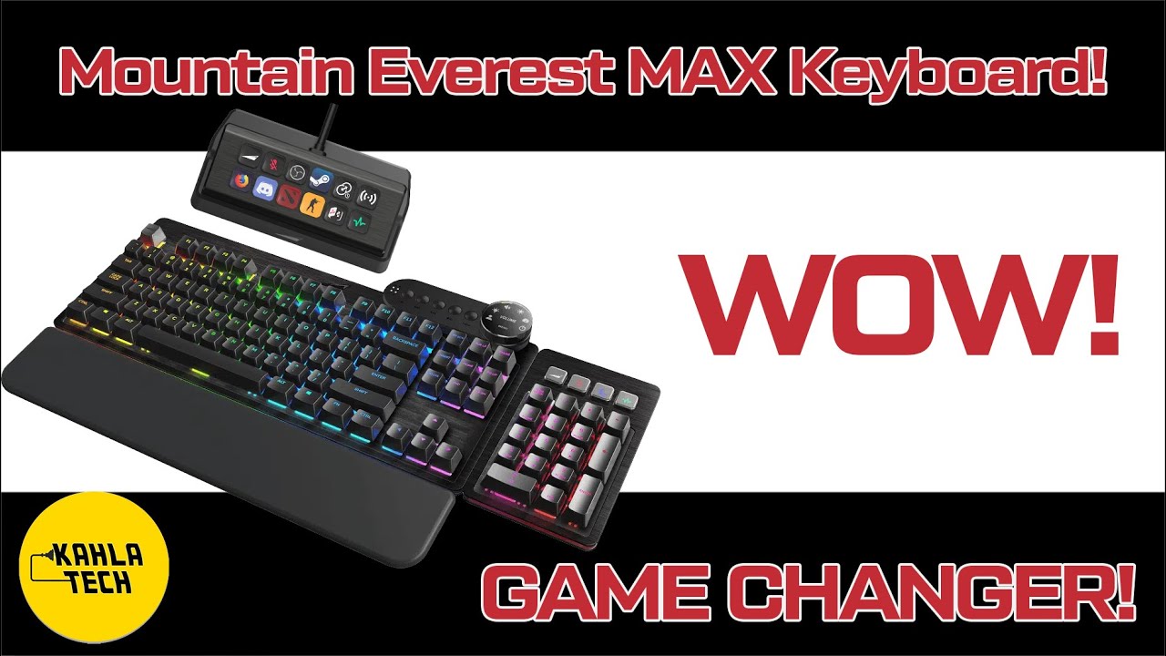 The Mountain Everest MAX Keyboard! Best customizable keyboard on the ...
