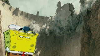 Putting Spongebob Music Over Natural Disasters | Popnable