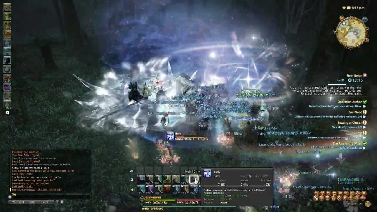 Let's Play FFXIV A Realm Reborn [048] Galka and Odin - YouTube