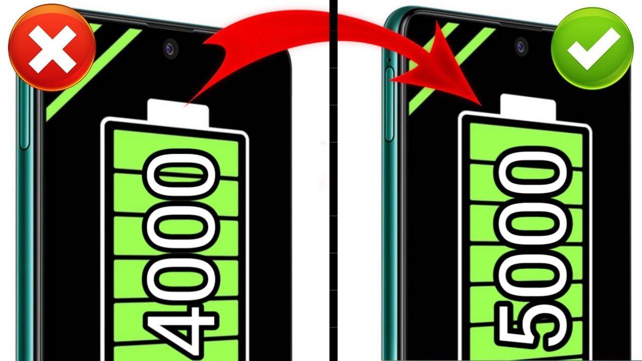How to make 5000 mAh battery in 4000 mobile🔥 | 4000 मोबाइल की बैटरी को ...