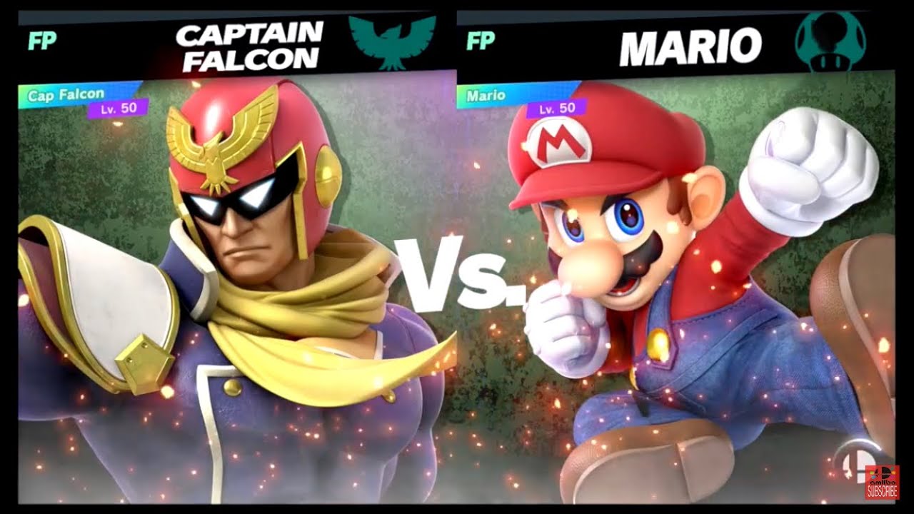 Super Smash Bros Ultimate Amiibo Fights – Captain Falcon vs the World ...