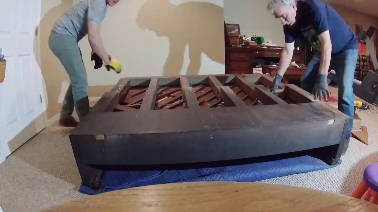 Piano Demolition Time Lapse - YouTube