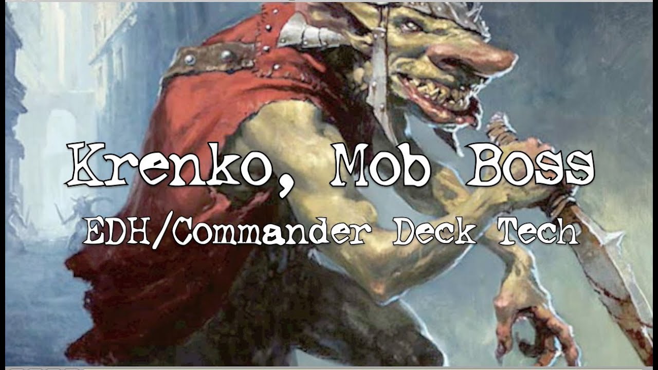 Krenko Mob Boss EDH Deck Tech.mov - YouTube