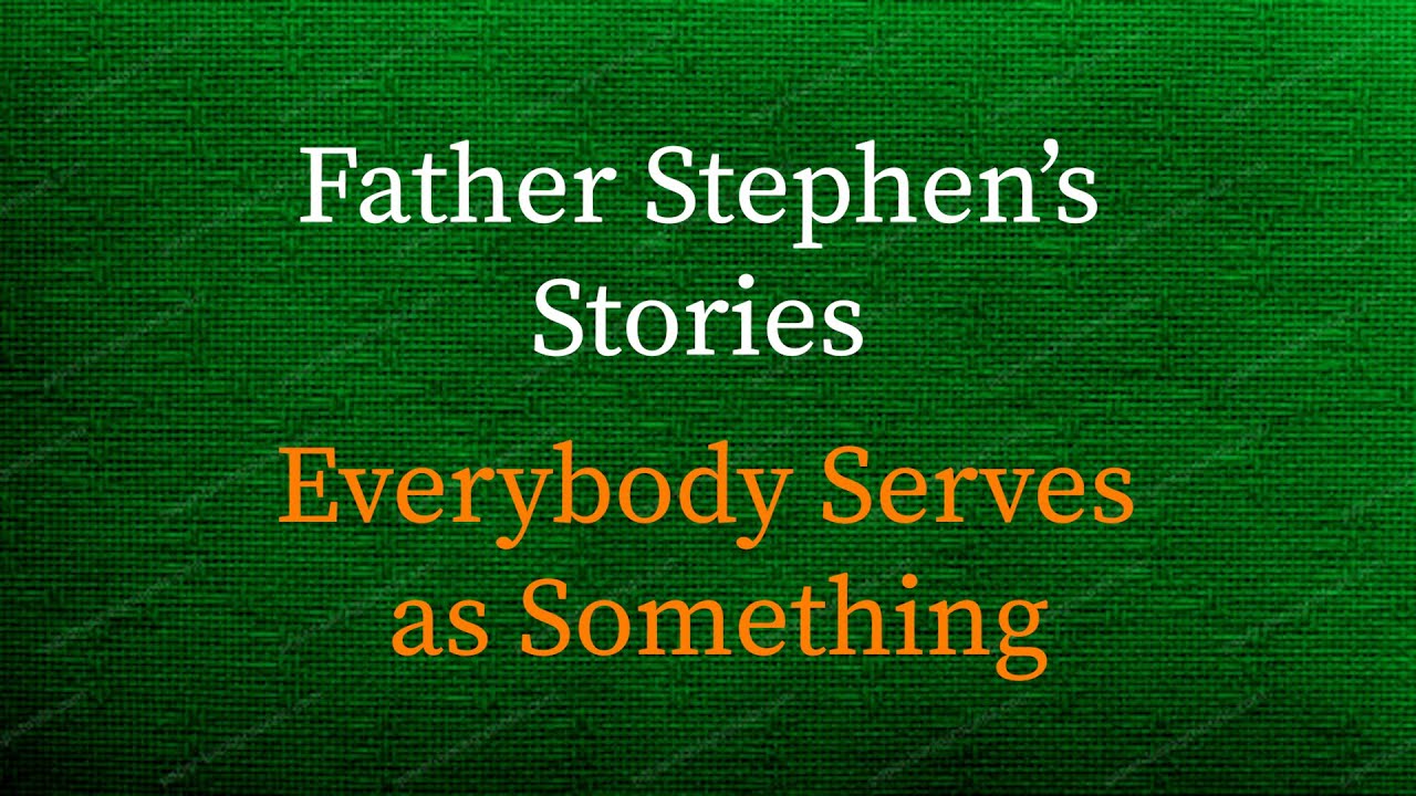 Everybody Serves as Something - YouTube