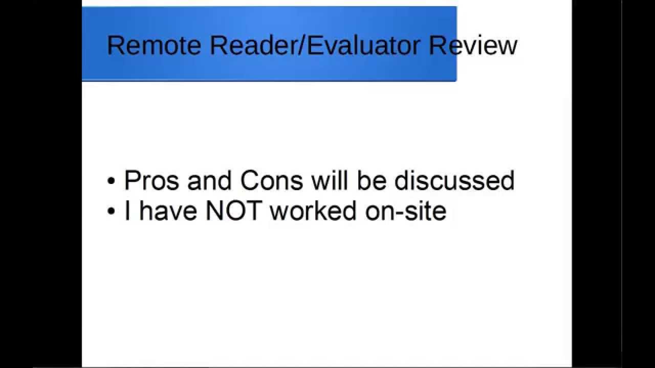 Measurement Incorporated Review Reader/Evaluator - YouTube