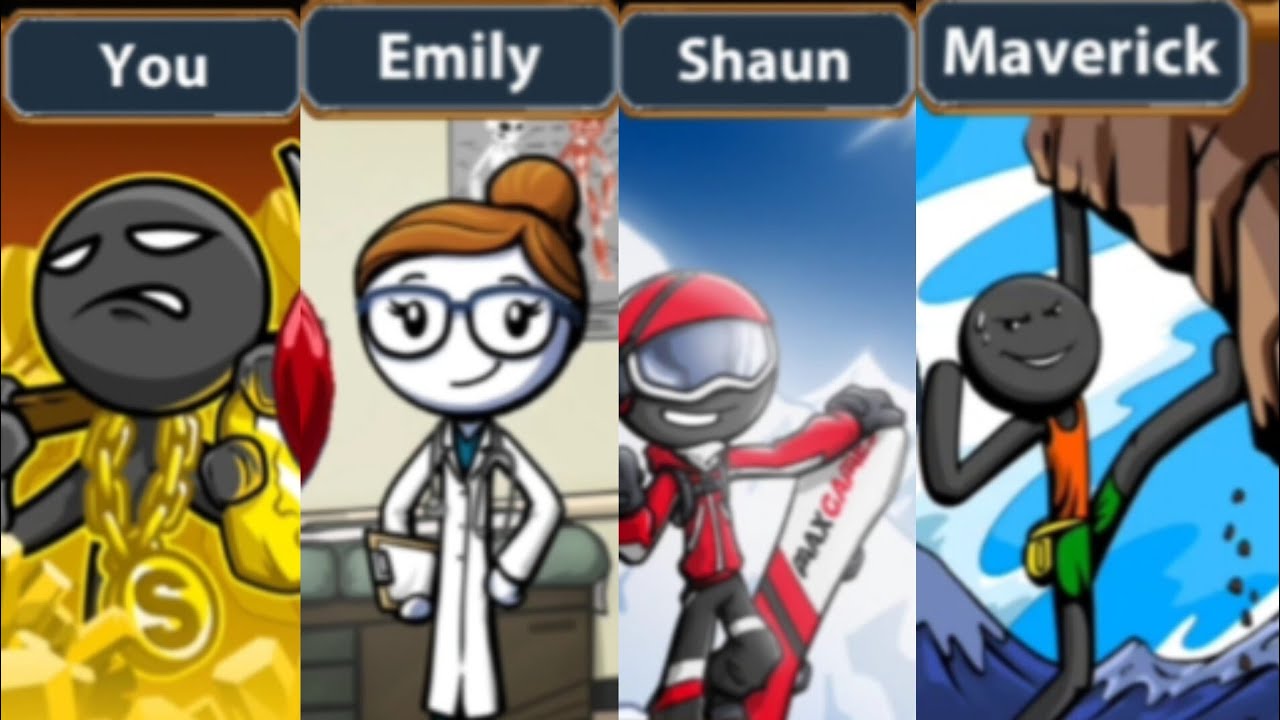 Stick War Lagacy | Tournament Mode | Insane |Maverick ,Emily ,Shaun ...