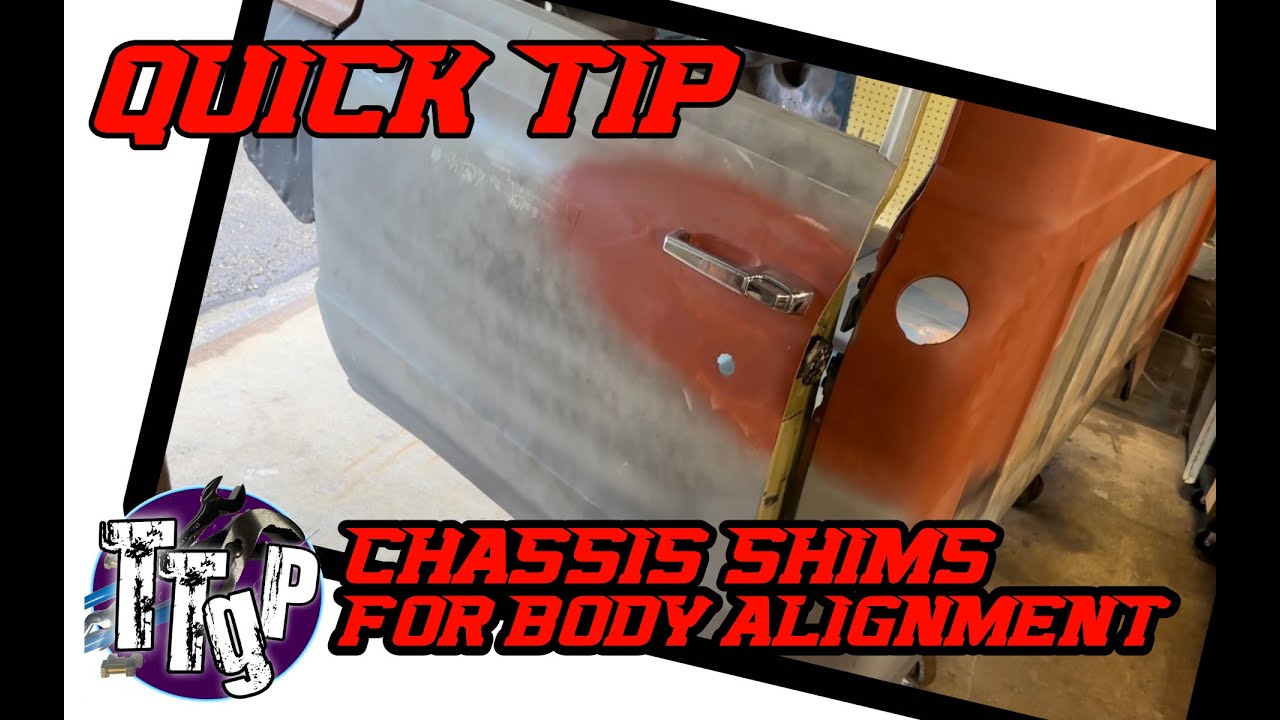 Quick Tip, Chassis Shims for Auto Body,Chevrolet C-10 - YouTube