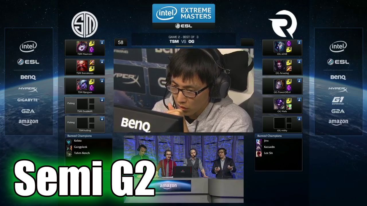 Origen vs TSM | Game 2 Semi Finals IEM San Jose LOL 2015 | TSM vs Origen G2 | TSM vs OG IEM ...