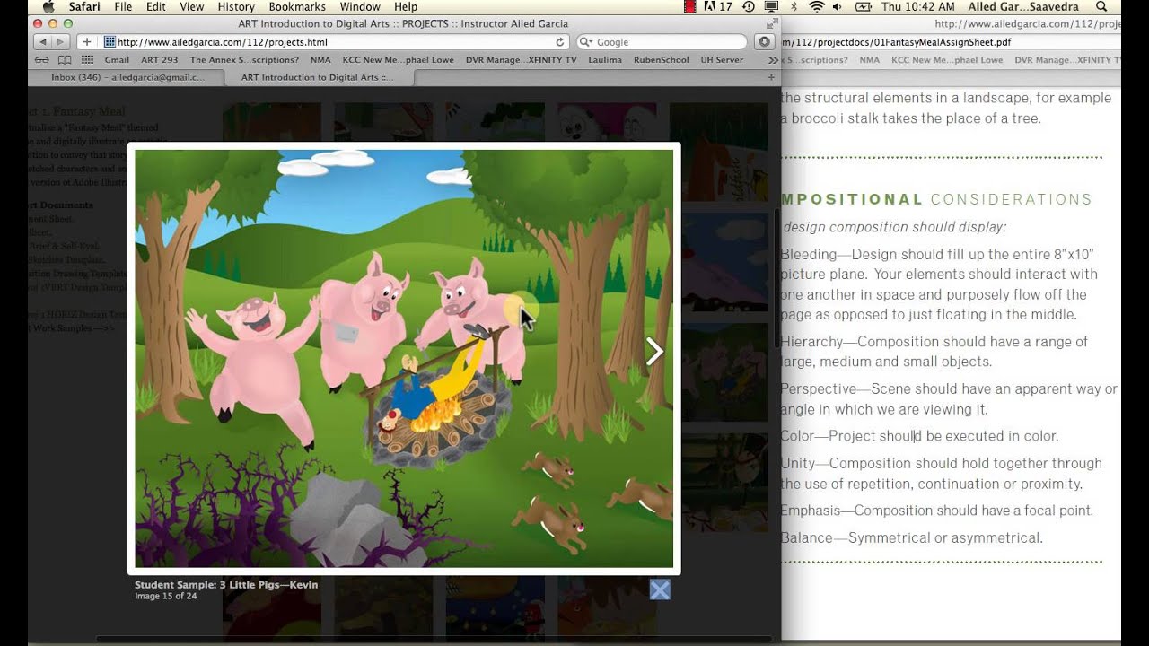 WEEK 2 :: ILLUSTRATOR: HOMEWORK: Composition Sketches - YouTube