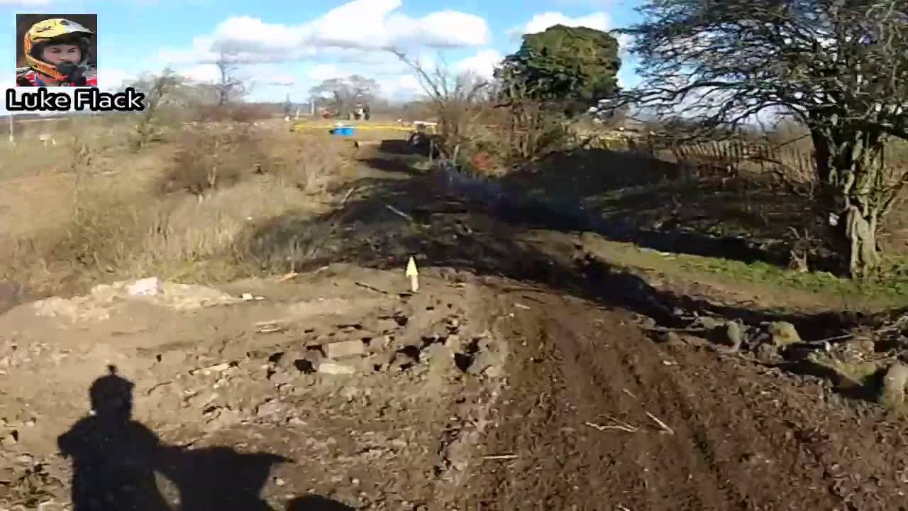 Luke Flack Gopro-Dalton MotoX Track nr Thirsk Feb 2015 - YouTube