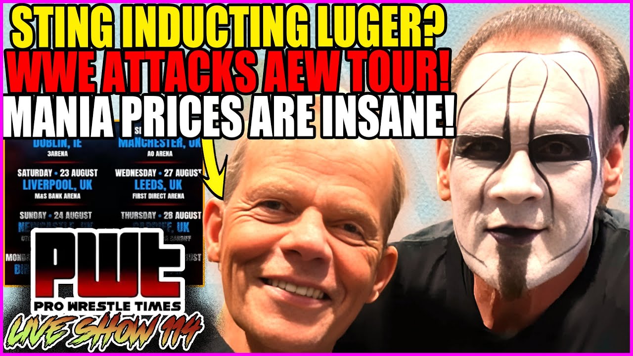 Sting INDUCTING Lex Luger In HOF? WWE ATTACKS AEW With Europe Tour ...