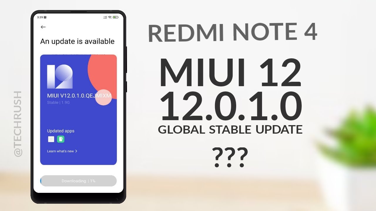 REDMI NOTE 4 MIUI 12 UPDATE | 12.0.1.0 XIAOMI UPDATE MILEGA YA NAHI ...