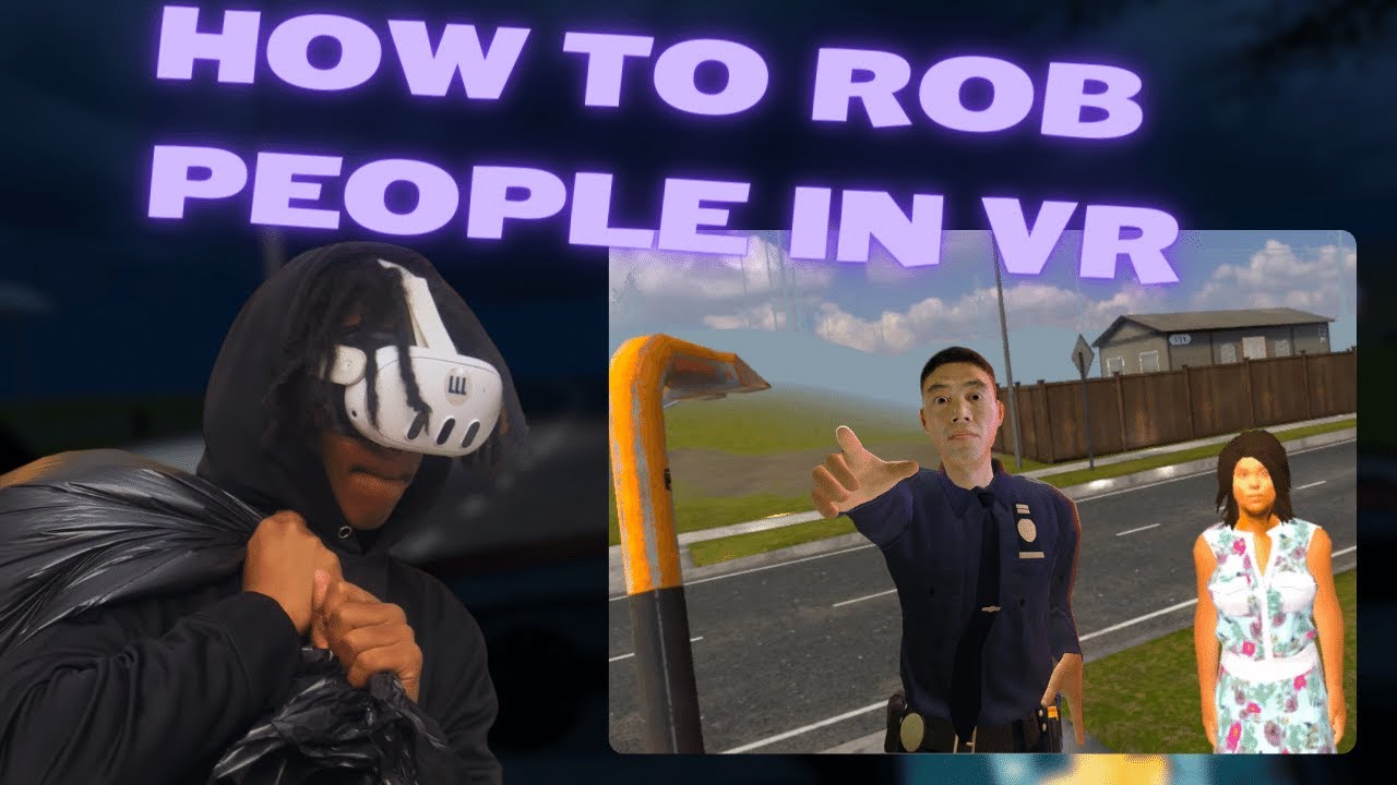ROBBING PEOPLE IN VR (THIEF SIM) - YouTube