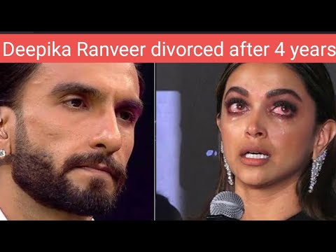 Deepika Padukone and Ranveer singh divorced after 4 years of marriage ...