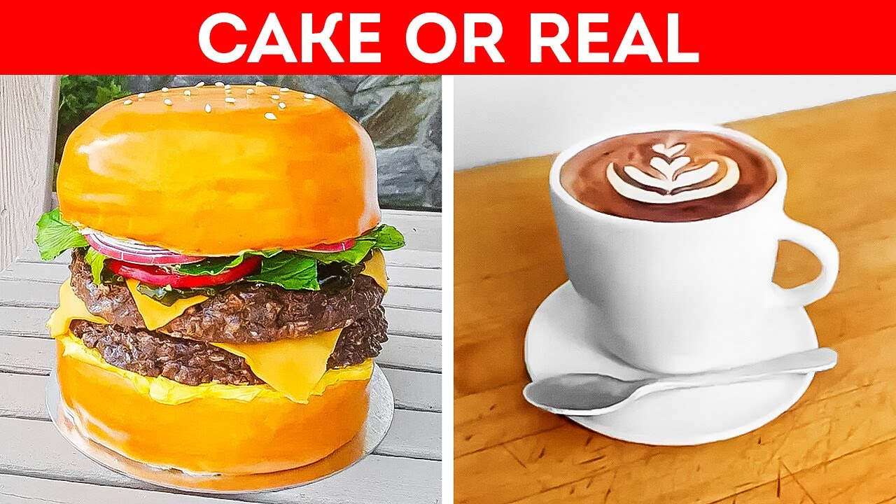 Choose Your Side: Are These Cake or Not? - YouTube