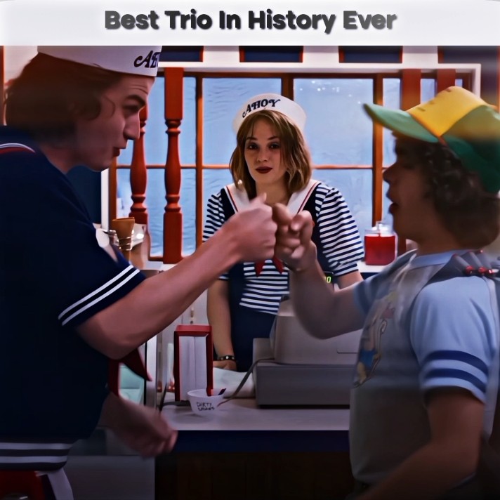 " Best Trio In the World " - Steve x Dustin x Robin 🔥 | 'Stranger ...
