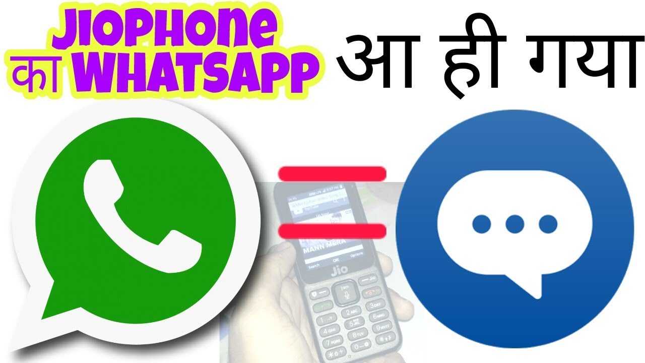 USE Whatsapp IN JioPhone | Latest Update Use Jio Chat In Place Of ...
