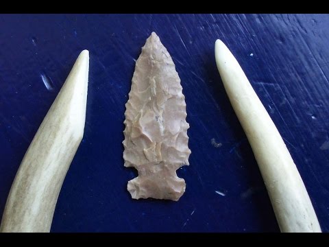 Make Your Own Antler Flintknapping Tools (HD) - YouTube
