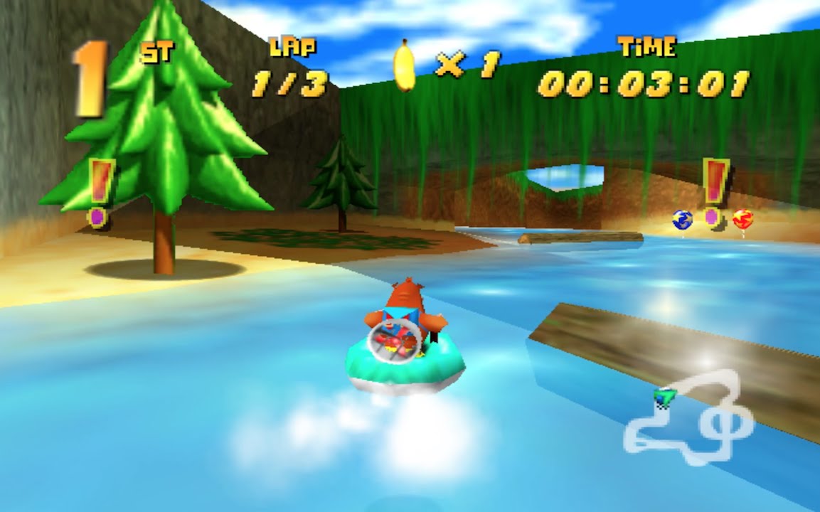 Diddy Kong Racing: Boulder Canyon [1080 HD] - YouTube