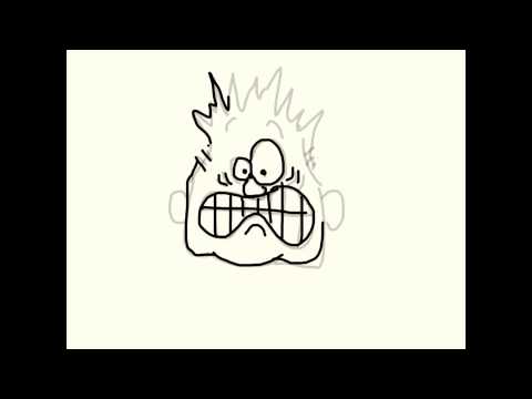 Drawing a shocked face - YouTube