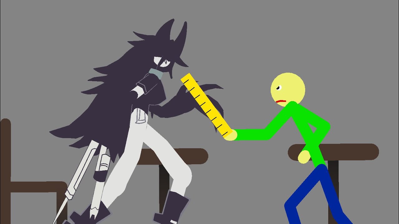 Baldi (Baldi’s Basics) vs Miss Circle (Fundamental Paper Education ...