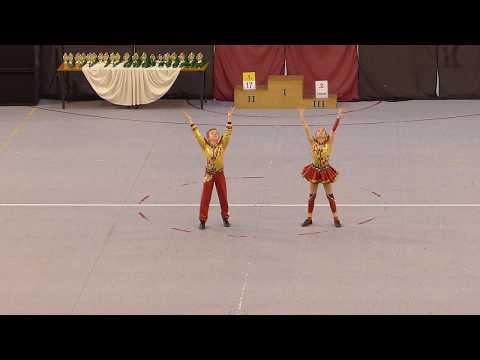 ISLAND ROCK TSE, Nagy-Végvári Lilien - Nagy Balázs, 4.hely, Területi Verseny