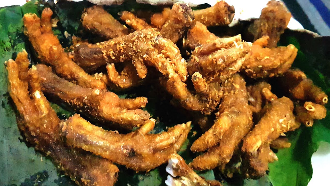 Yummy Crispy Chicken Feet - Yummy Supper Once In A While - YouTube