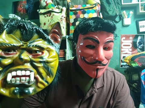 Insane Scary Halloween Mask Unbox