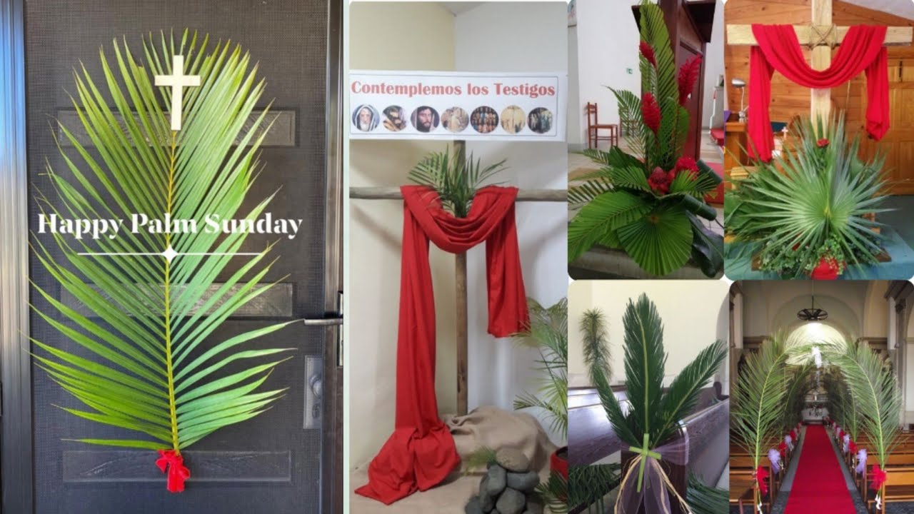 150+ Palm Sunday Church Altar door decoration ideas for Lent season ...