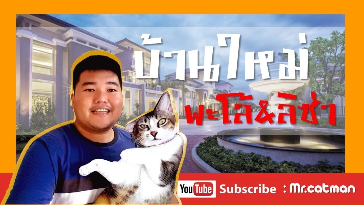 บ้านใหม่แมว | ทำความรู้จักพะโล้ลิซ่า | mr.catman - YouTube