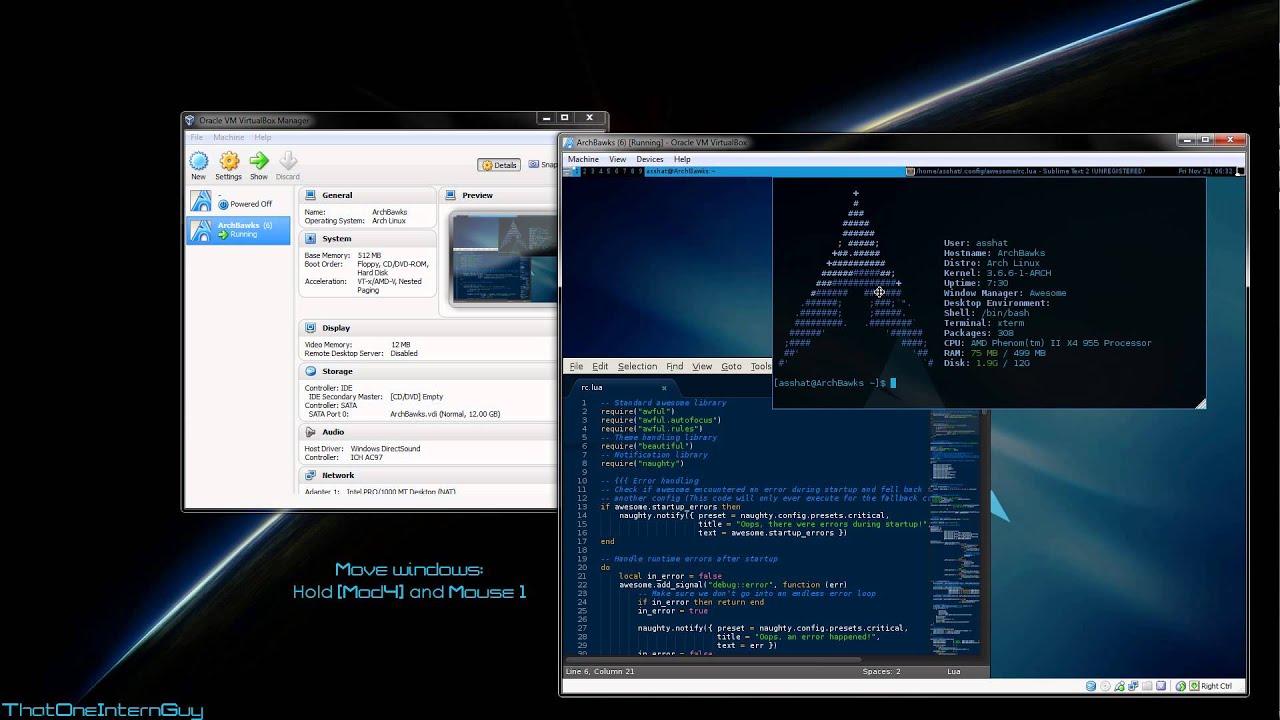 Introduction to Awesome WM - PART 6 HD - YouTube