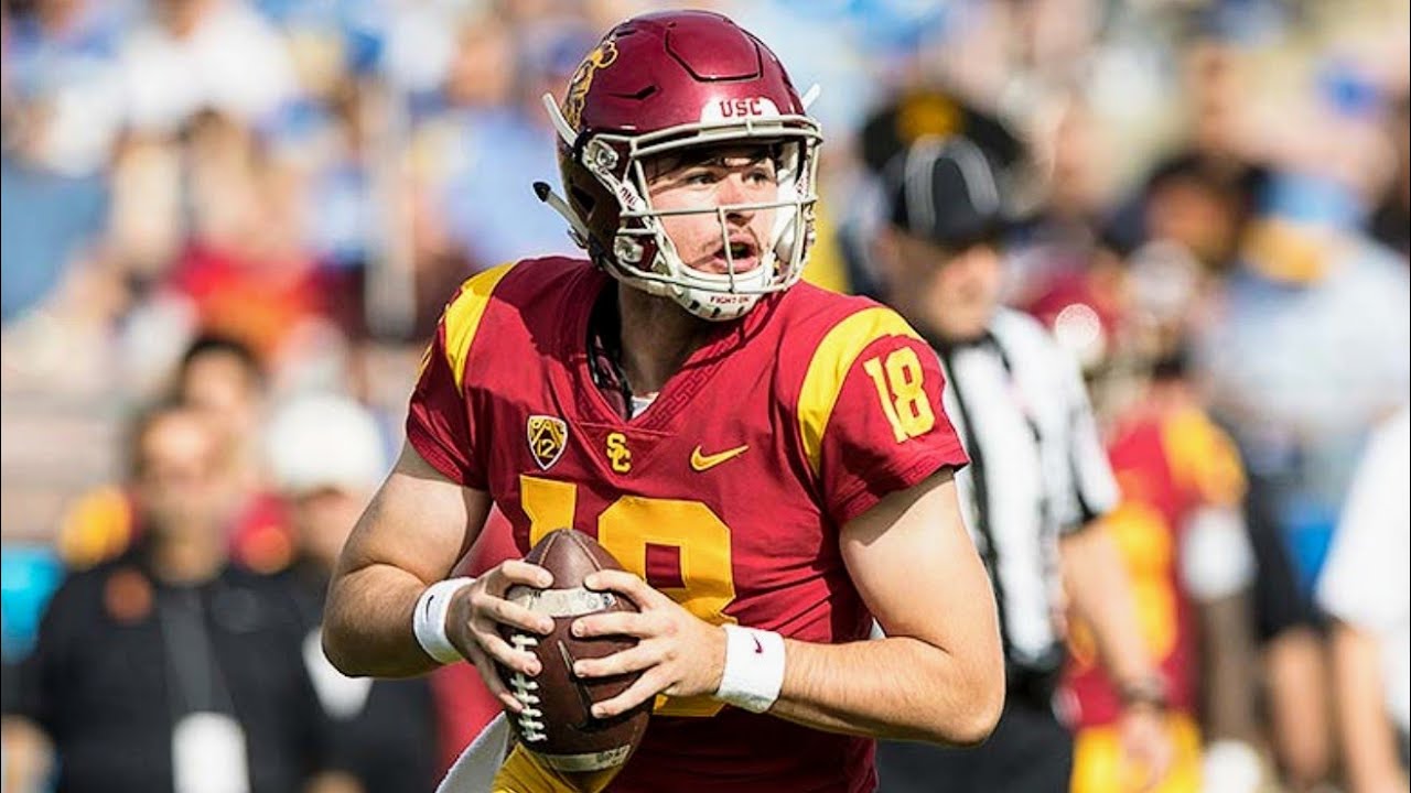 J.T. Daniels USC Highlights || The 2018 Season - YouTube