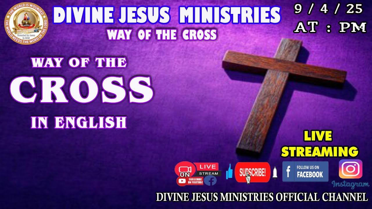 #virallivestream WAY OF THE CROSS IN ENGLISH / PLS JOIN THE LIVE / PLS ...
