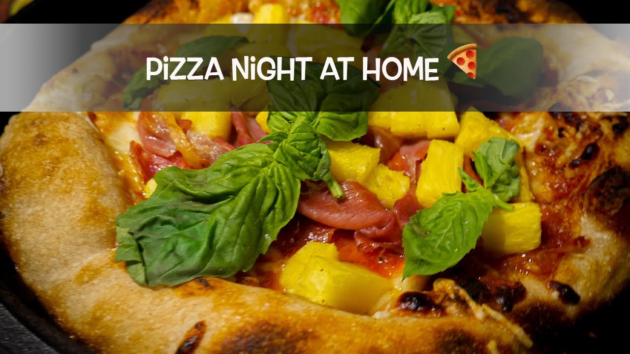 Pizza night at home! (made easy) - YouTube