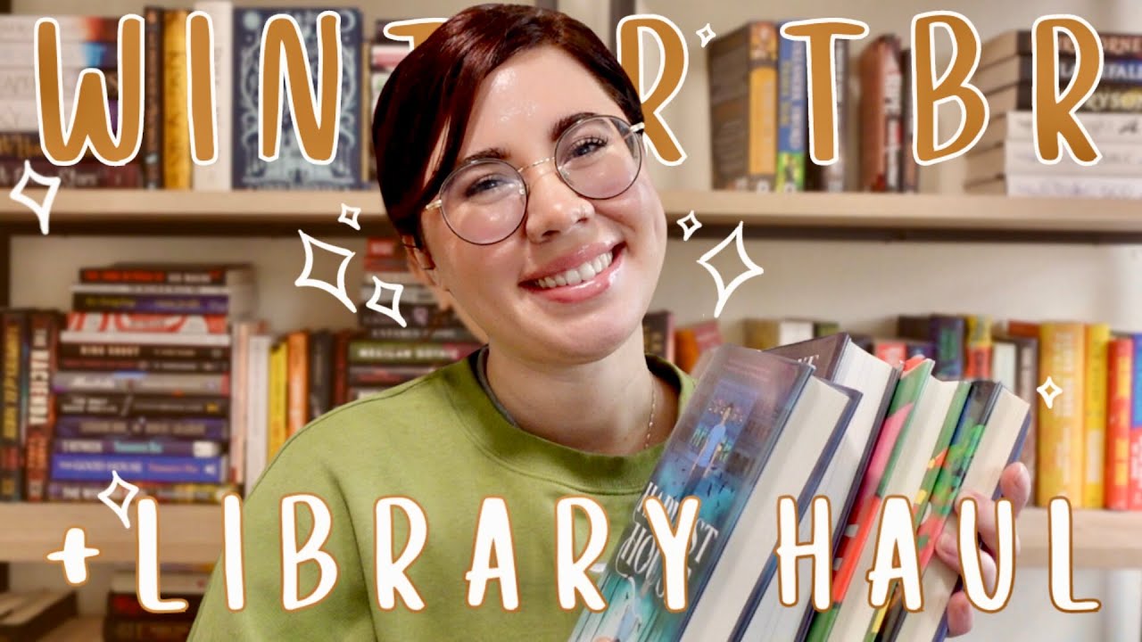 library haul + winter hopefuls - YouTube