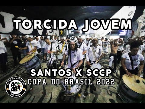 Torcida Jovem do Santos - Santos x SCCP Copa do Brasil 2022. - YouTube