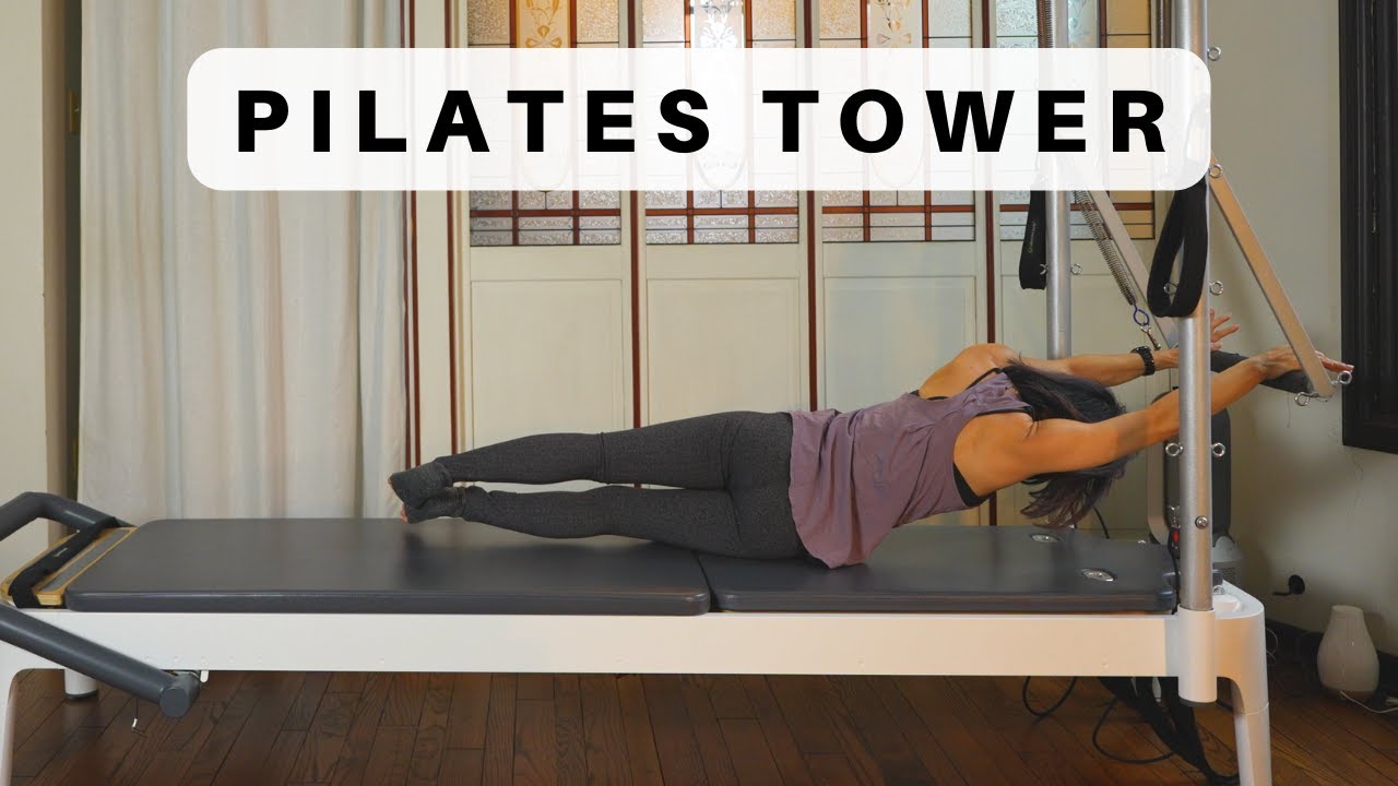 [Pilates Tower] Full Workout/Push Through Bar/Intermediate to Advanced ...