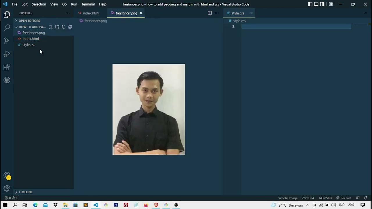 How To Add Margin and Padding With HTML and CSS 2022 TIPS! - YouTube