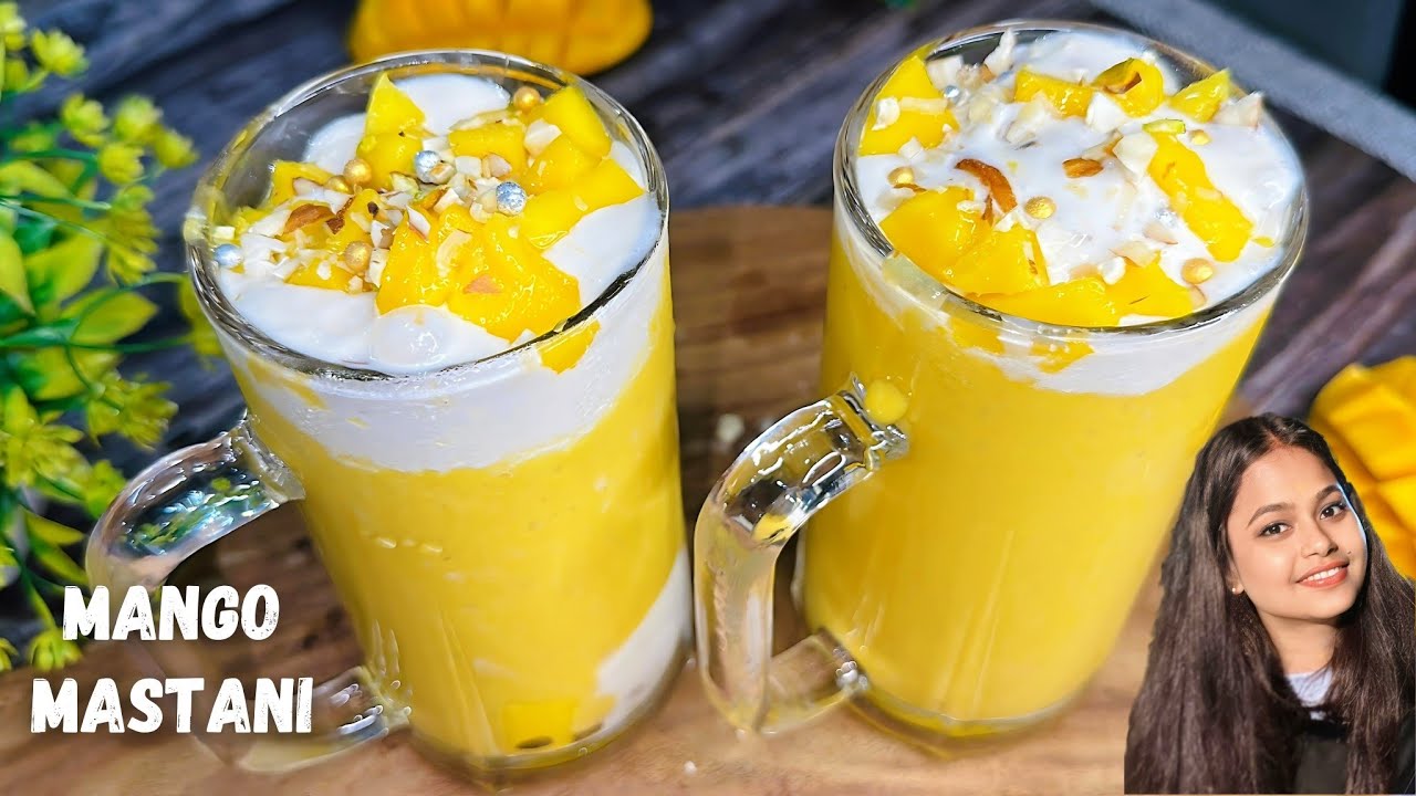 Mango Mastani recipe | पुणे की स्पेशल मैंगो मस्तानी बनाने का तरीका ...