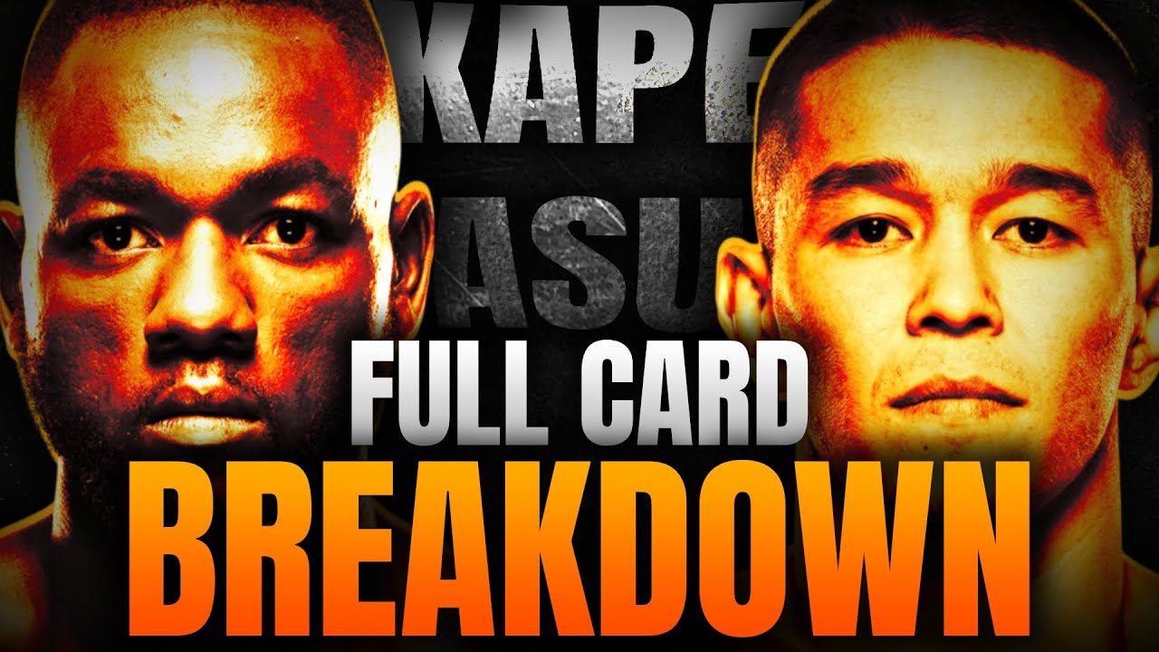 UFC Vegas 103 Full Card Breakdown - Manel Kape vs Asu Almabaev - YouTube