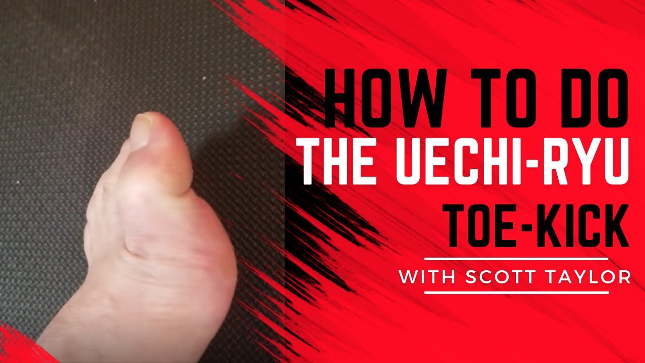 The Uechi-ryu pointed toe-kick (Sokusen) - A How To Video - YouTube