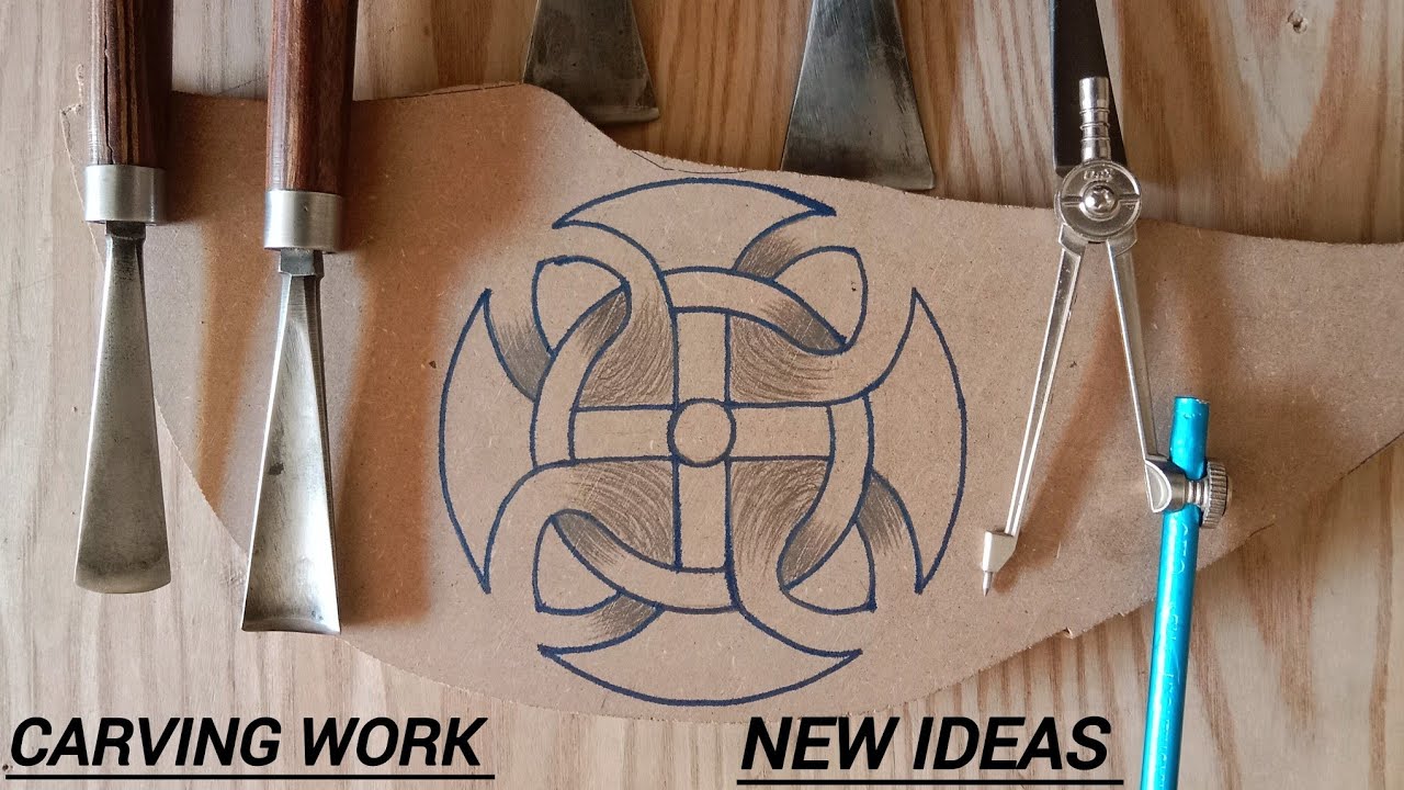 simple and easy wood carving tutorial for beginners ideas - YouTube